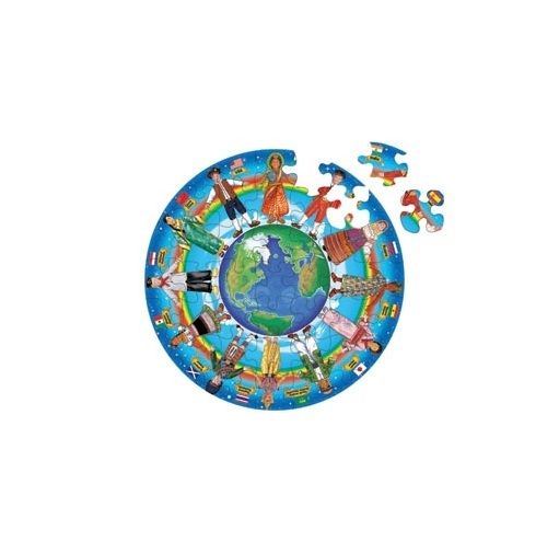 Melissa & Doug Children Around the World Floor Puzzle 48pc | Toy ...