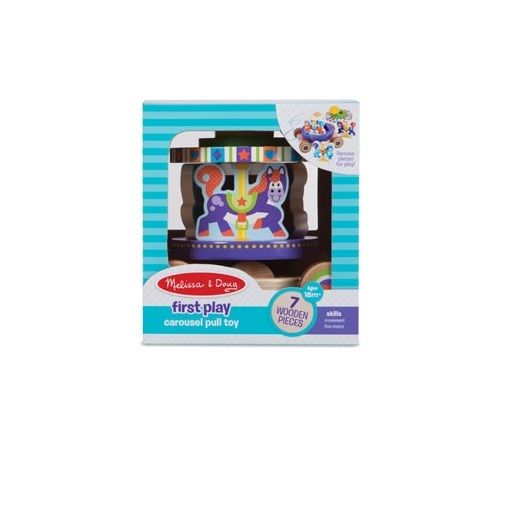 Melissa & Doug First Play - Carousel Pull Toy | Toy Warehouse SALE ...