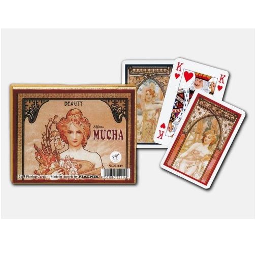 Piatnik MUCHA - BEAUTY PLAYING CARDS | Toy Warehouse SALE | Velogear ...