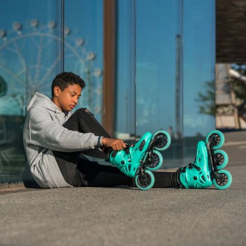 Powerslide Imperial 125 Jade | Roller Skate Sale | Velogear - Velogear