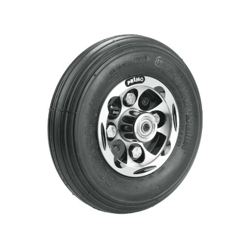 200 X 50 Alloy Primo Castor Wheel, with Foam Filled Black Tyre ...