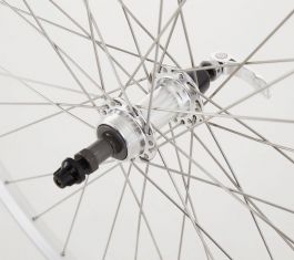 Wheelsmith 700C Wheels - Q/R - Screw On - 126mm OLD - Velogear